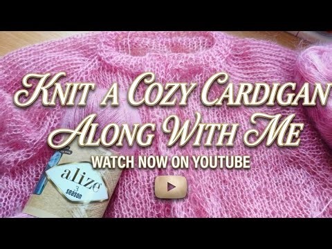 Easy Cardigan Tutorial | Step-by-Step Knitting with Alize 3 Seasons (Beginner Friendly)