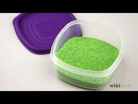 How to Color Sand