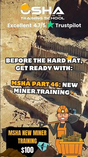 🛠️ MSHA Part 46 8-Hour New Miner Training | Online Certification Course