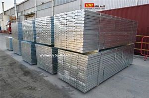 [Hot Item] Scaffold Galvanized Construction Material Plain Steel Board for Civil or Oil Gas Companies Projects