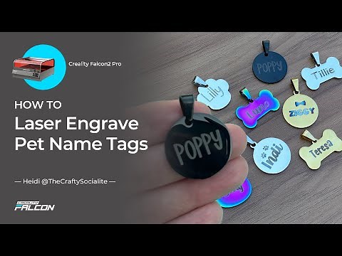 Step-by-Step Guide: Laser Engrave Custom Pet Tags with Falcon2 Pro 60W | Beginner-Friendly Tutorial