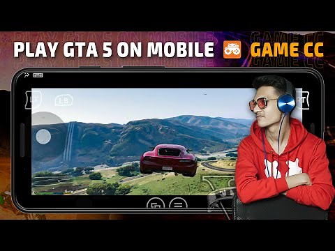 How to Play GTA 5 in Mobile in GameCC | NO LAG GTA 5 CLOUD GAMEPLAY | Game CC $0.20 Free Coupon
