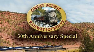 All Aboard for the Great Scenic Railway Journeys 30th Anniversary Special!! TONIGHT at 7PM on LPB! 🚂 lpb.org | Louisiana Public Broadcasting