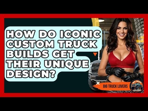 How Do Iconic Custom Truck Builds Get Their Unique Design? - Big Truck Lovers