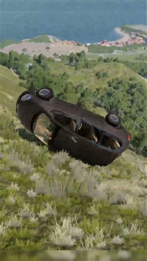 Van loss of control on BeamNG Drive