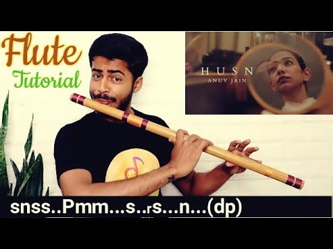 Husn | Flute Tutorial | F bass | anuv Jain | Jeevan Dhami