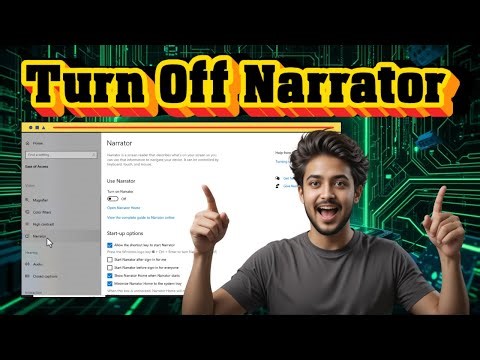 How To Remove Narrator On Windows 10 | Quick & Easy Guide (2026)
