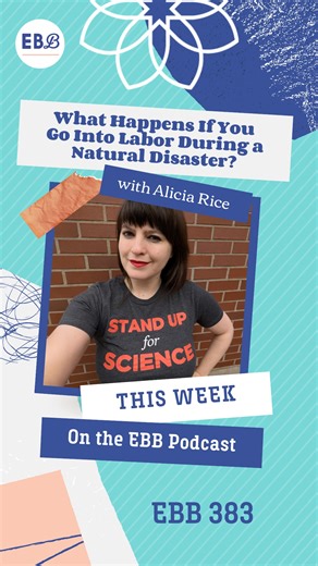[ What Happens If You Go Into Labor During a Natural Disaster? ] Extreme weather is becoming part of everyday life, but what does that mean for pregnancy and birth? In this week’s #EBBPodcast, Dr. Rebecca Dekker talks with climate resilience policy advocate Alicia Race about “Danger Season” and how extreme cold, heat, storms, flooding, and problems with air quality can affect pregnant, postpartum, and breastfeeding families. This episode is about understanding risk, building community, and using