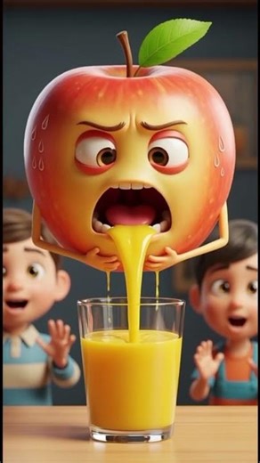 Jab Fruit Ulti Kare 😱 Glass Bhar Gaya#fruit #viral #shots #pawtaleon