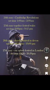 2.8K views · 19 reactions | THE SCHEDULE FOR THIS WEEKEND IN UK  24-27th MAY 2024  | General Levy | Facebook