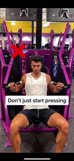 How to PROPERLY Use The Incline Chest Press Machine At Planet Fitness (Exercise Tutorial)