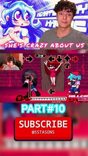 Friday Night Funkin’ VS Heartbreak Havoc Sky REDUX (PART 10) #shorts #fnfmod #fridaynightfunkin