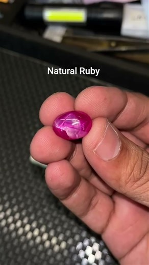 Natural Ruby 7 crt #ruby #gemstone #batuakik #batupermata #perhiasan #cincin