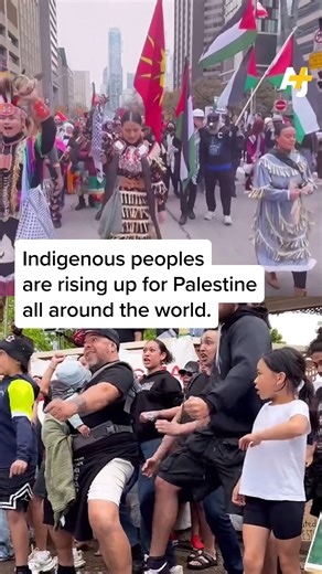 295K views · 30K reactions | From Chile to the U.S., and Canada to New Zealand, Indigenous communities around the world are demanding liberation for Palestinians and a lasting end to Israel's attacks on occupied Gaza. | AJ+ | Facebook