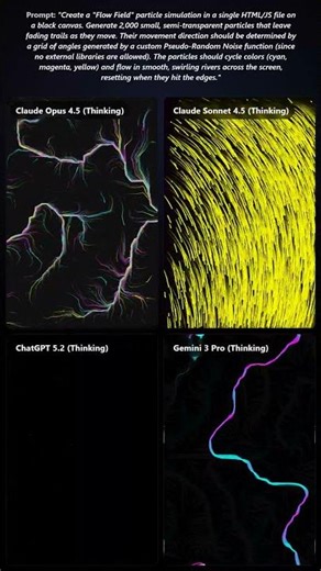 AI Codes "Starry Night" from Scratch? 🎨