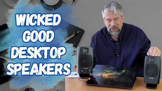 Rock on with the ADAM Audio D3V Active Desktop Speakers