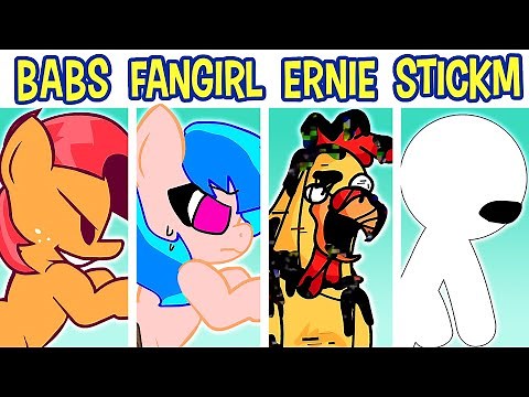 FNF ALL BABS SEED | Original vs Fangirls vs Ernie vs Stickmen and Others | Friday Night Funkin'