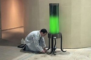 The power of algae harnessed to light lamps - Ecofriend
