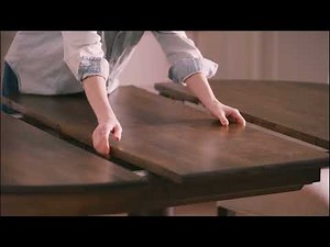 Meyer Round Pedestal Table: Butterfly Leaf in Action