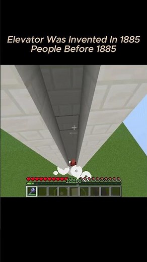 Minecraft Easy Elevator 😱 | Best Water Elevator (Bedrock & Java) #minecraftshorts