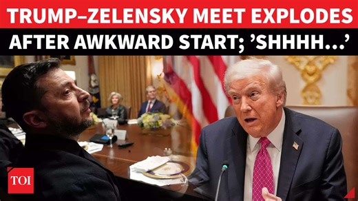 Awkward Trump–Zelensky Meet Ends In Verbal Fight After Ukraine President Slams ‘Putin Praise’