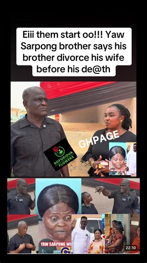 Yaw Sarpong's Brother Discusses Divorce Before His Death