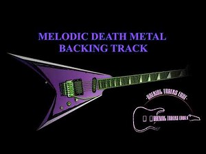 Melodic Death Metal Backing Track [ D minor ]