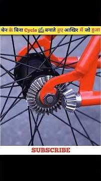 Madness of making a cycle without chain 🚲🤯#cycle #modified #experiment