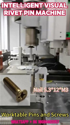 How To Punch Pins ,Nails and Screws for Lapel Badge -Intelligent Automatic Rivet Pin Setting Machine