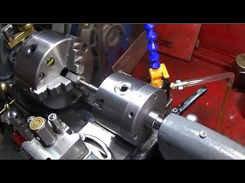An Excellent Tail-Stock Machine Screw Tapping Chuck Set-Up