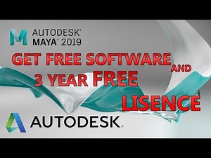 Autodesk Maya 2019 | Create Autodesk student account | 3 Years Free License