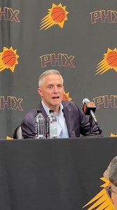 9.2K views · 63 reactions | New Suns GM Brian Gregory understands the importance of building alignment and shaping the identity of the team. His opening remarks as Phoenix's GM: | Arizona Sports | Facebook