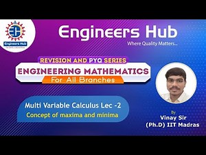 Multi Variable Calculus || Lec - 02 || PYQ Series