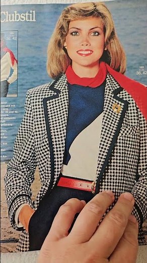 😱✨VINTAGE BURDA 1980 👗 Spring Fashion Time Capsule!