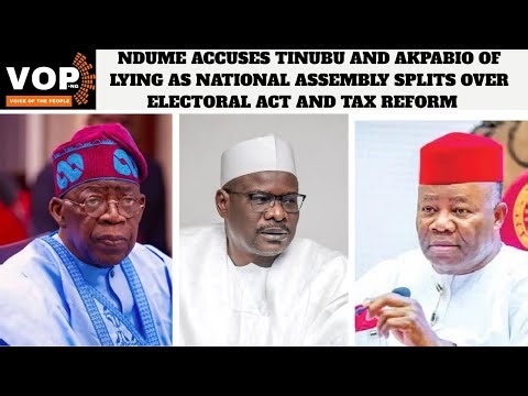“They Lied!” – Ndume Attacks Tinubu and Akpabio as Senate Divides
