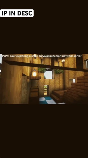 POV: Your exploring a small minecraft survival network. IP In Description