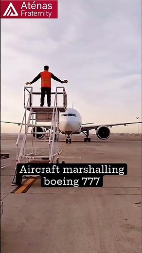aircraft marshalling hand signals | Airport Groundstaff | Atenas Fraternity #atenasfraternity