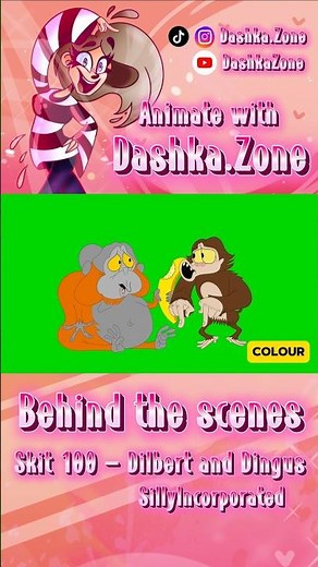 Behind the scenes of Dilbert and Dingus for ‪@sillyincorporated‬ 😄🔥 #animated #animation #indie