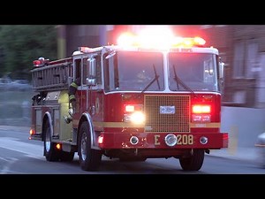 Philadelphia Fire Department Ladder 16 & Engine 2 Responding