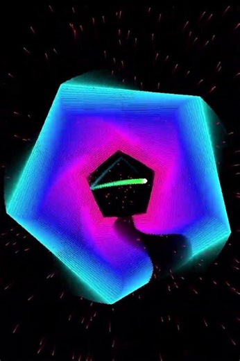 Can the ball escape from the pentagon boss? #shorts