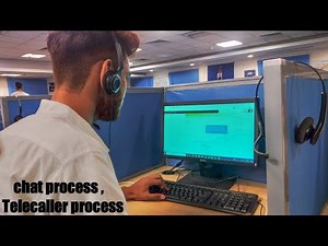 Chat process क्या होता है | Telecaller process| Delhi NCR Job| #job ,#vlog