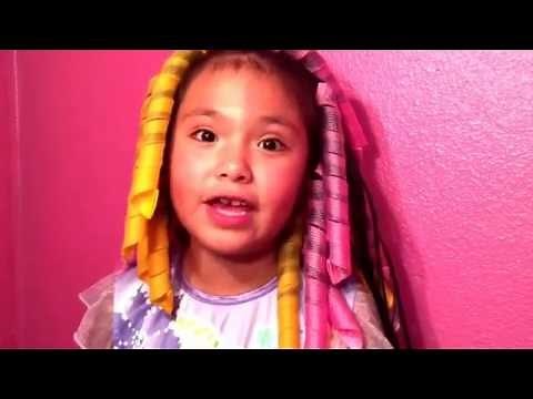 Magic Spiral Hair Curlers Tutorial:)