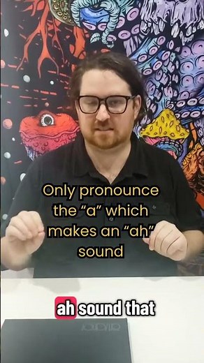 Don't pronounce every letter in this word! Augment your English