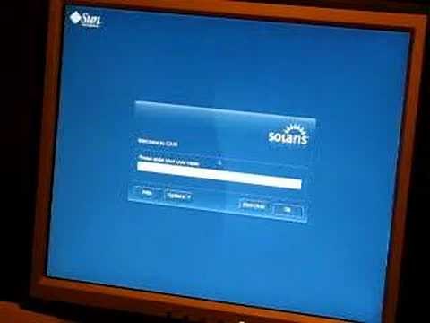 SUN BLADE 2500 - BOOTING UP