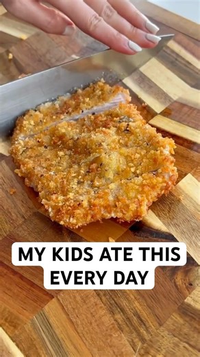 Golden Crispy German Schnitzel #comfortfood #easyrecipe