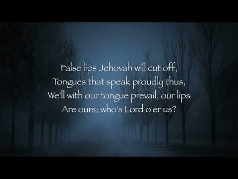 Psalm 12 (w/lyrics) male voice