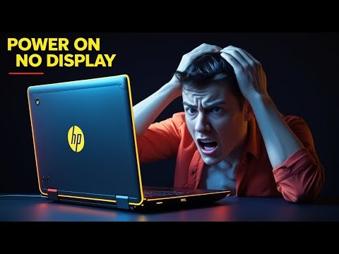 HP Laptop Turns On But No Display? 5 Fixes for Black Screen (2026) #hplaptop #blackscreen #nodisplay