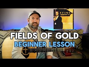 Fields of Gold Guitar Lesson (Beginner-Friendly - Simple Strumming and Easy Chords!)