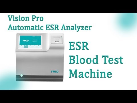 Fully Automatic ESR Analyzer। YHLO vision Pro, ম্যানুয়াল ESR এর দিন শেষ