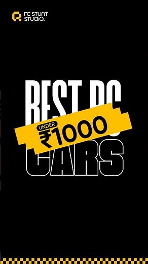 Best RC Cars Under ₹1000 | RC Stunt Studio